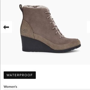 UGG | Shoes | New Authentic Ugg Bridgit Wedge Boot | Poshmark
